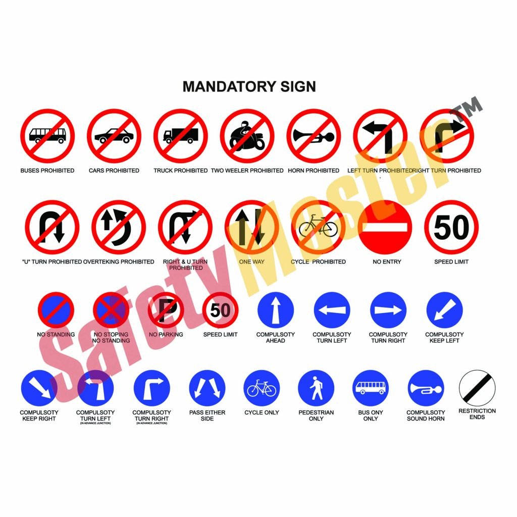 Mandatory Sign – Dev Plastics – Road Safety Products Manufacturer ...